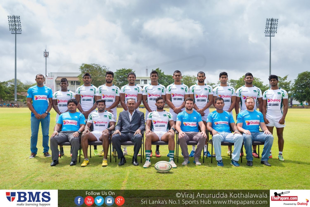 Photos: Sri Lanka Rugby Team for Asia Sevens Series