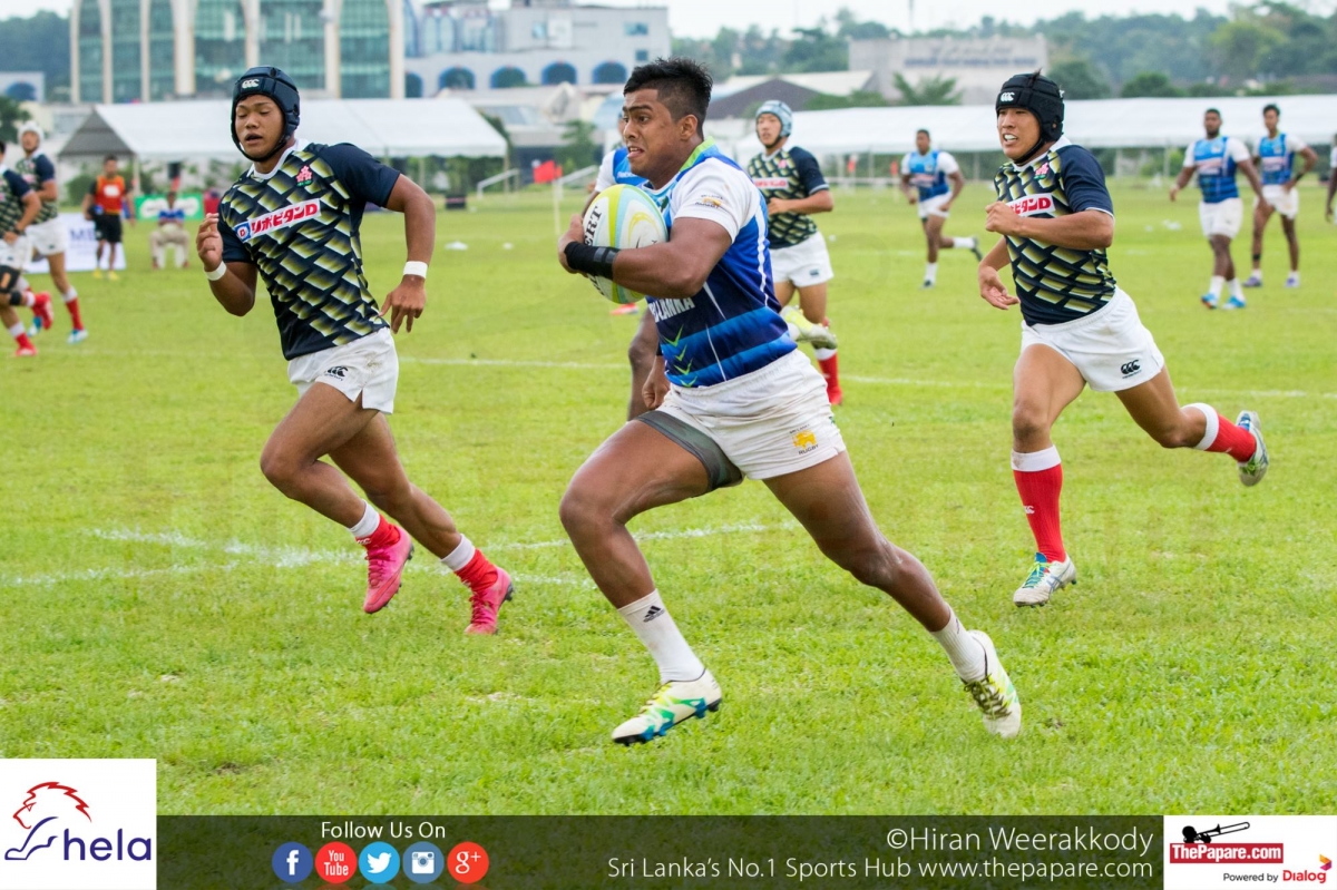 Photos: Sri Lanka vs Japan – Asia Rugby U20 7s 2016