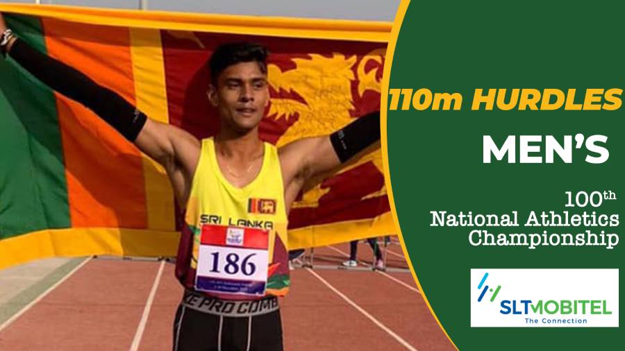 WATCH - Roshan's dash to win the 110m Hurdles
