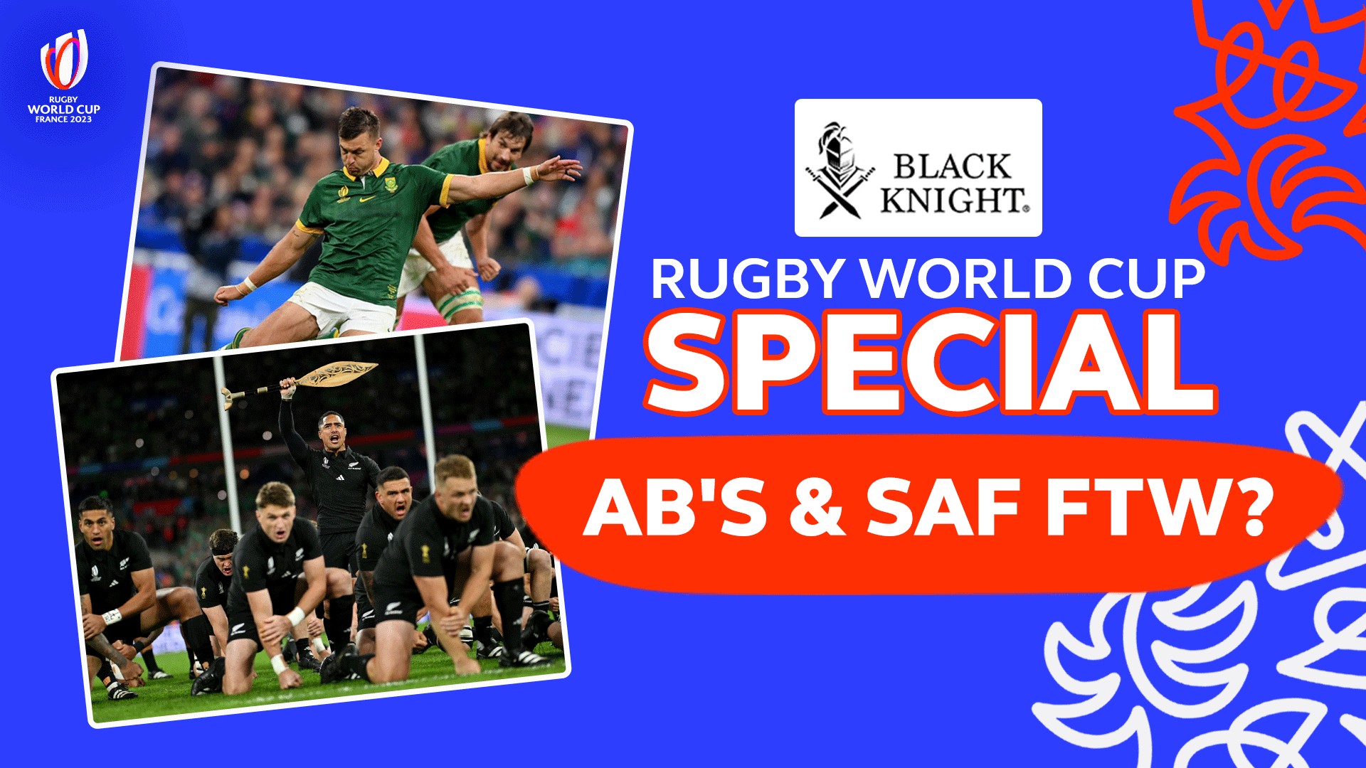 WATCH - Will it be an AB's v SAF Final? | Black Knight Rugby World Cup ...