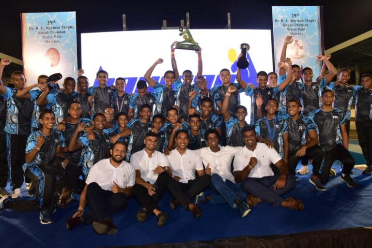 Big win for S. Thomas’ College as they regain the Dr. R. L. Hayman Trophy