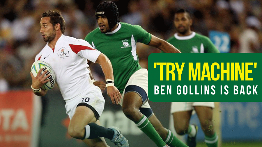 WATCH - Ben Gollins unveiled as Director of 7s Rugby