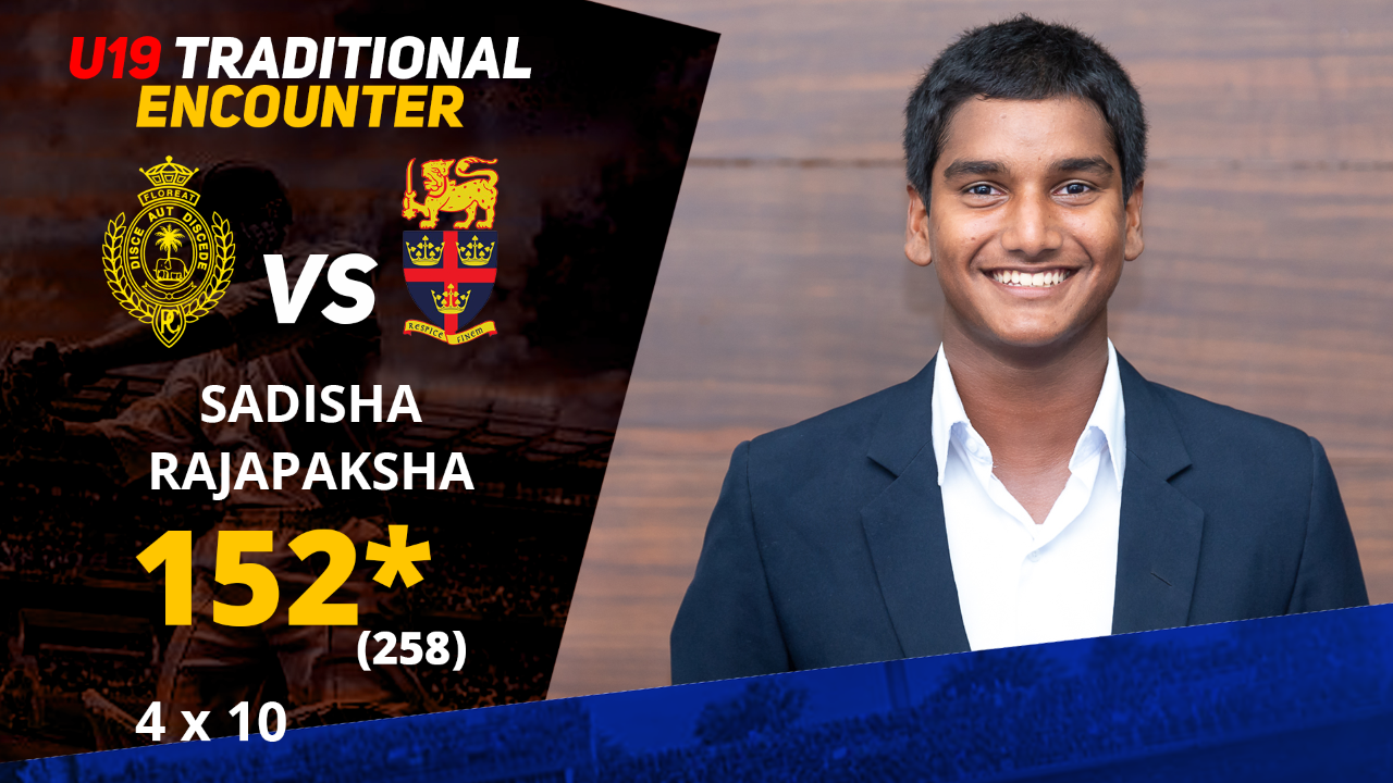 Video - Sadisha Rajapakse's 152* vs Trinity College